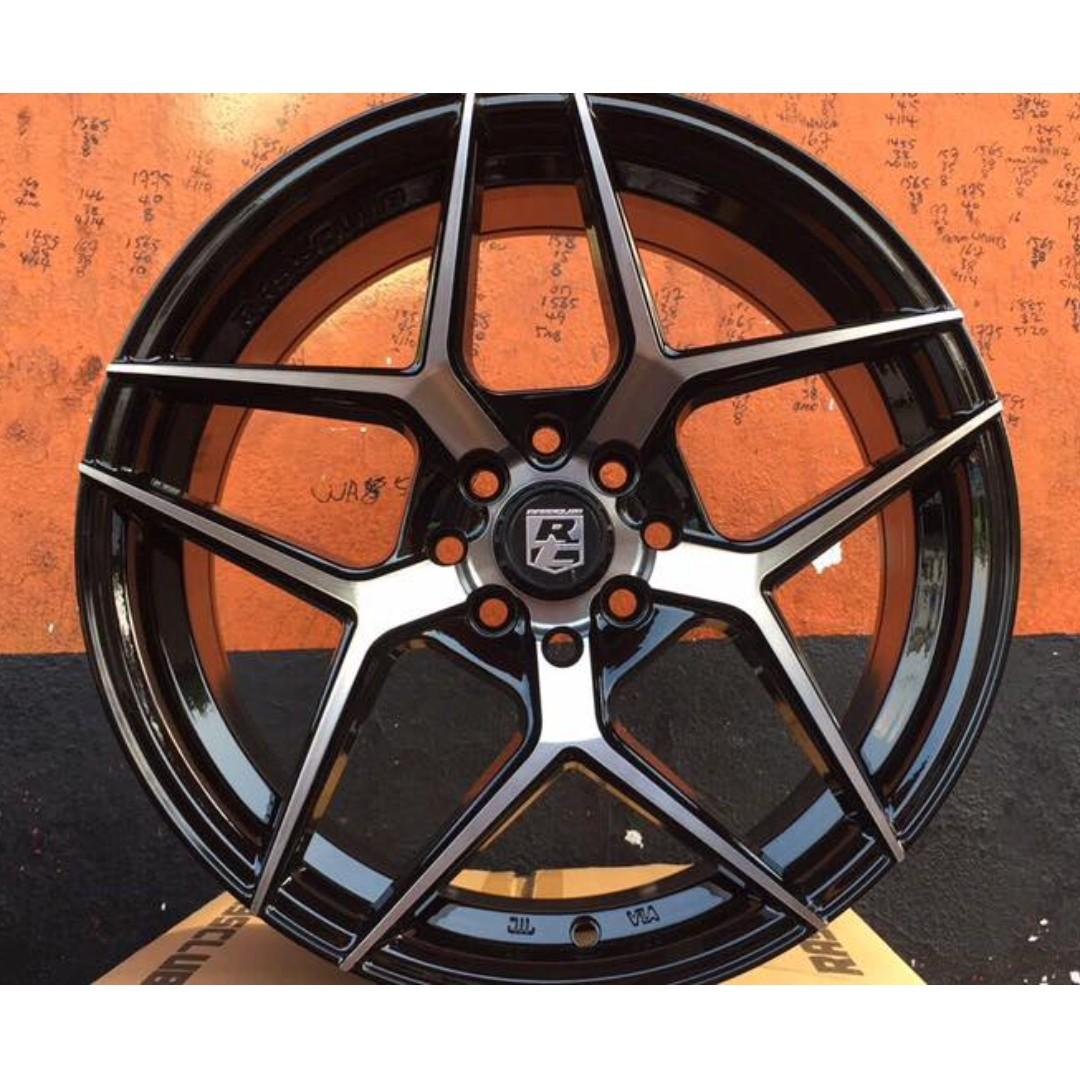 SPORT RIM RAYSCLUB RC04 17" VIOS CITY JAZZ ALZA, Auto Accessories on Carousell
