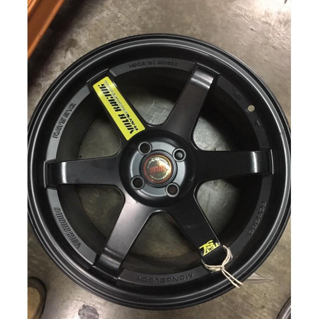 SPORT RIM VOLK RAYS TE37 ROTA 17" VIOS MYVI ALZA, Auto Accessories on ...