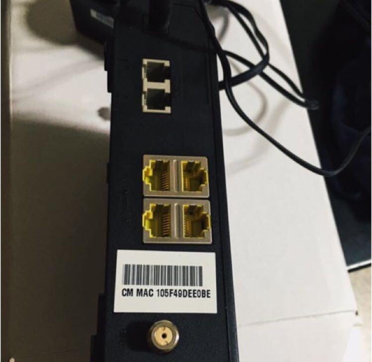 Starhub cisco 2-in-1 modem, Computers & Tech, Parts & Accessories ...