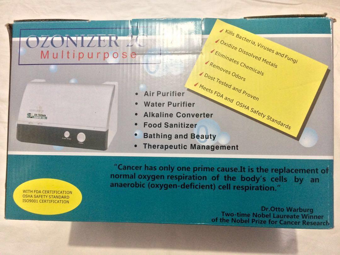 THE OZONIZER 2C (LFSI - Life Formula Synergy Inc.), TV & Home ...