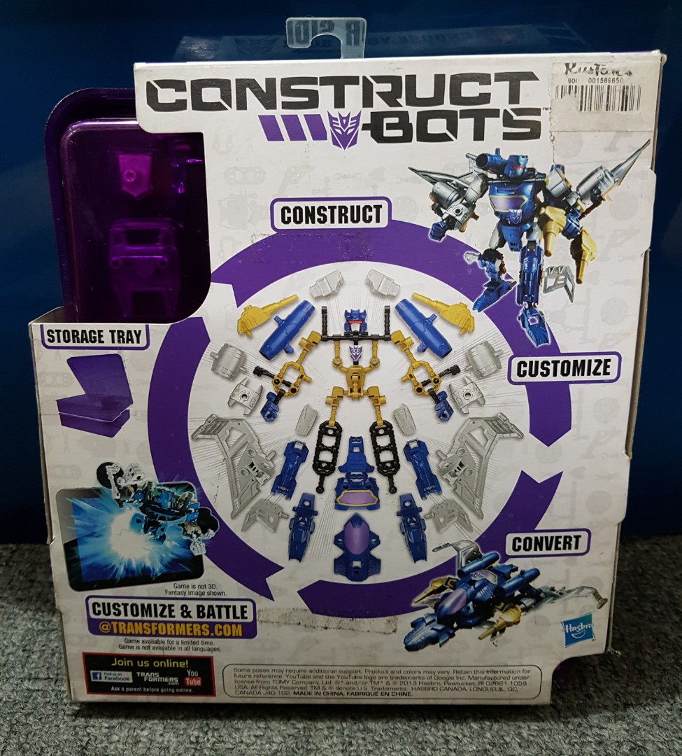Transformer Construct Bots Soundwave, Hobbies & Toys, Toys & Games on ...