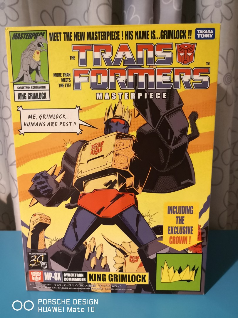 Transformers MP-08X King Grimlock with crown, Hobbies & Toys, Toys ...