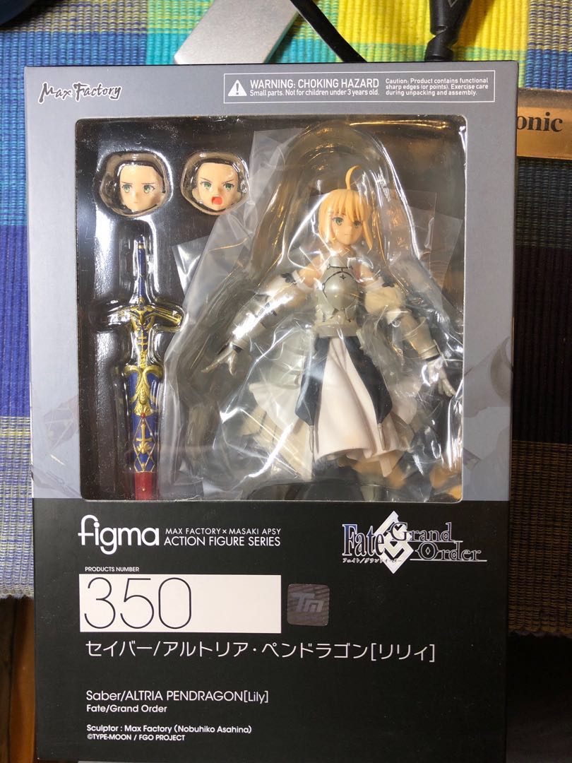 全新 Figma no.350 Saber Lily FGO, 興趣及遊戲, 玩具 & 遊戲類 - Carousell