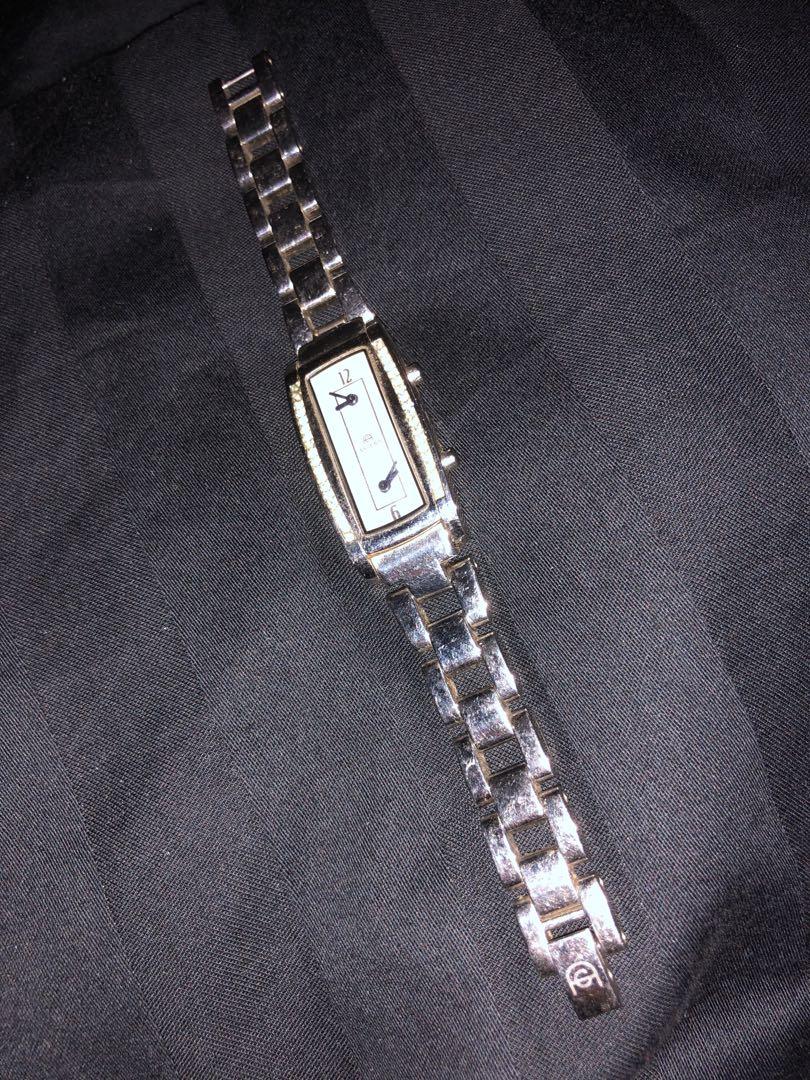 Aries gold dual time watch, Women's Fashion, Watches on Carousell