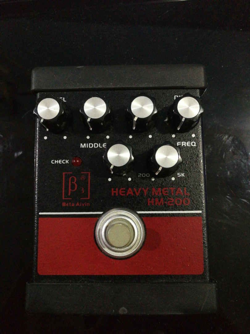 Beta Alvin Heavy Metal distortion pedal, Hobbies & Toys, Music & Media ...