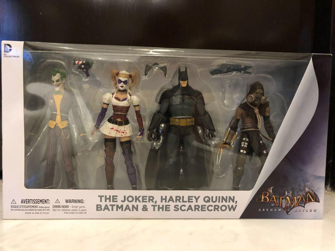 DC Collectibles Arkham Asylum 4 Pack, Hobbies & Toys, Toys & Games on ...