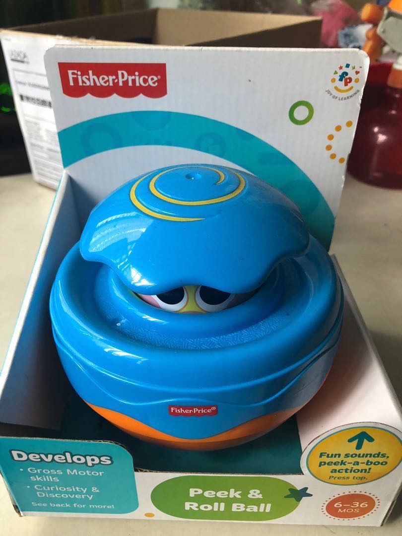 Fisher Price Peek and roll, Babies & Kids, Infant Playtime on Carousell