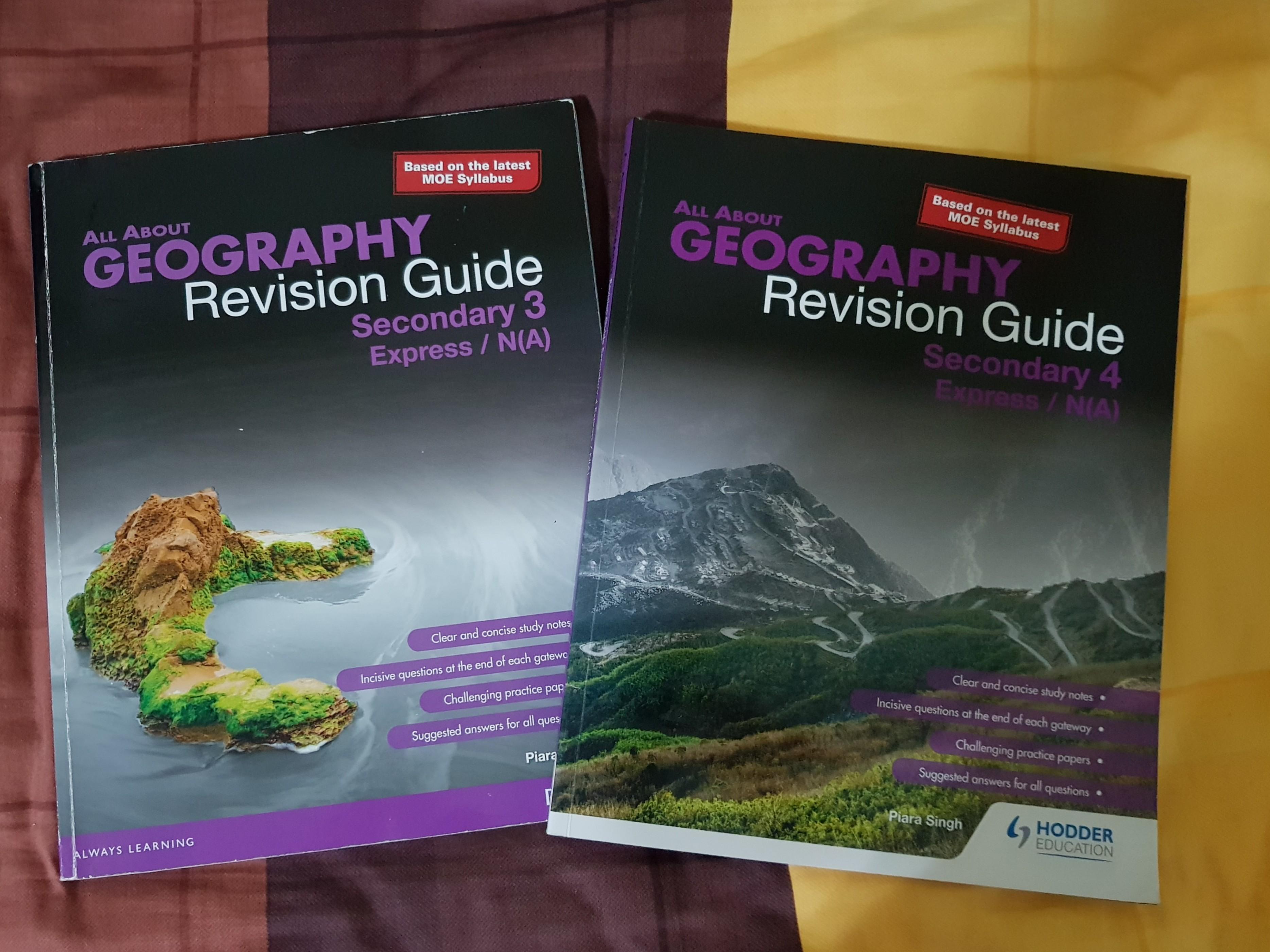 Geography Revision Guide Secondary 3 & 4 Express/NA, Hobbies & Toys ...