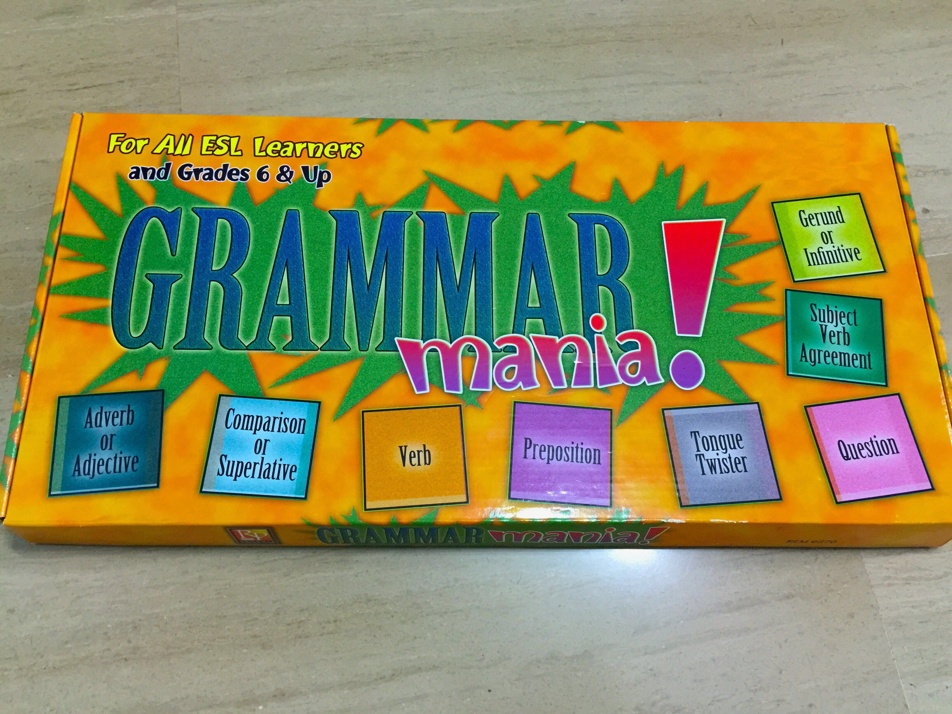 Grammar Mania, Hobbies & Toys, Books & Magazines, Assessment Books on ...