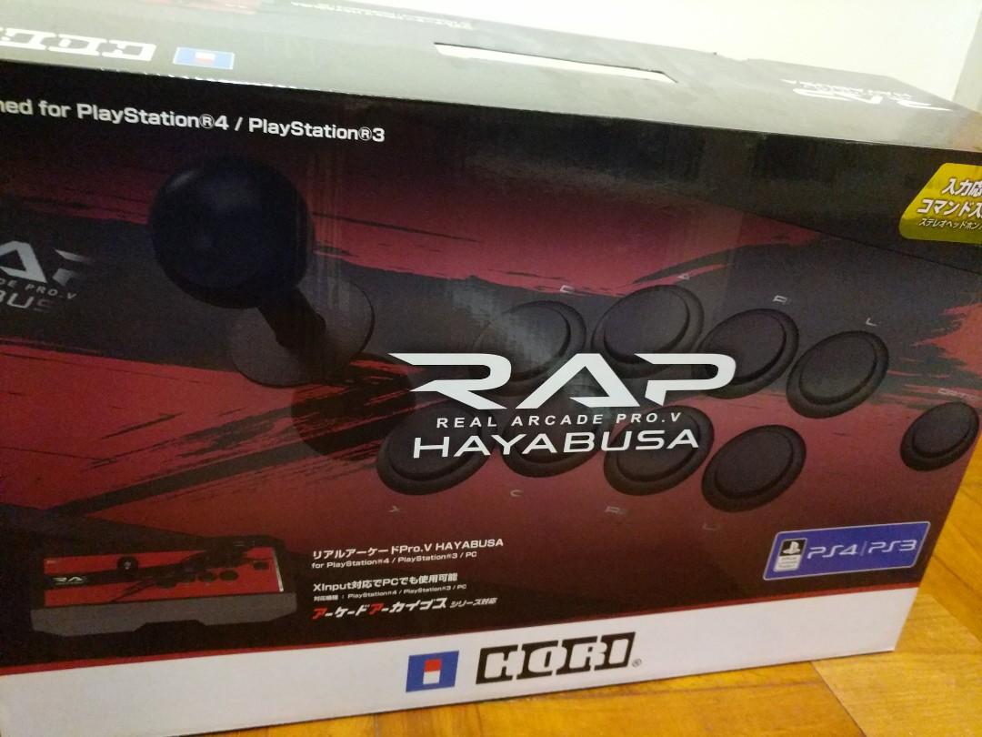 Hori Real Arcade Pro V Hayabusa fightstick joystick 大制, 電子遊戲, 遊戲機配件, 手掣 ...