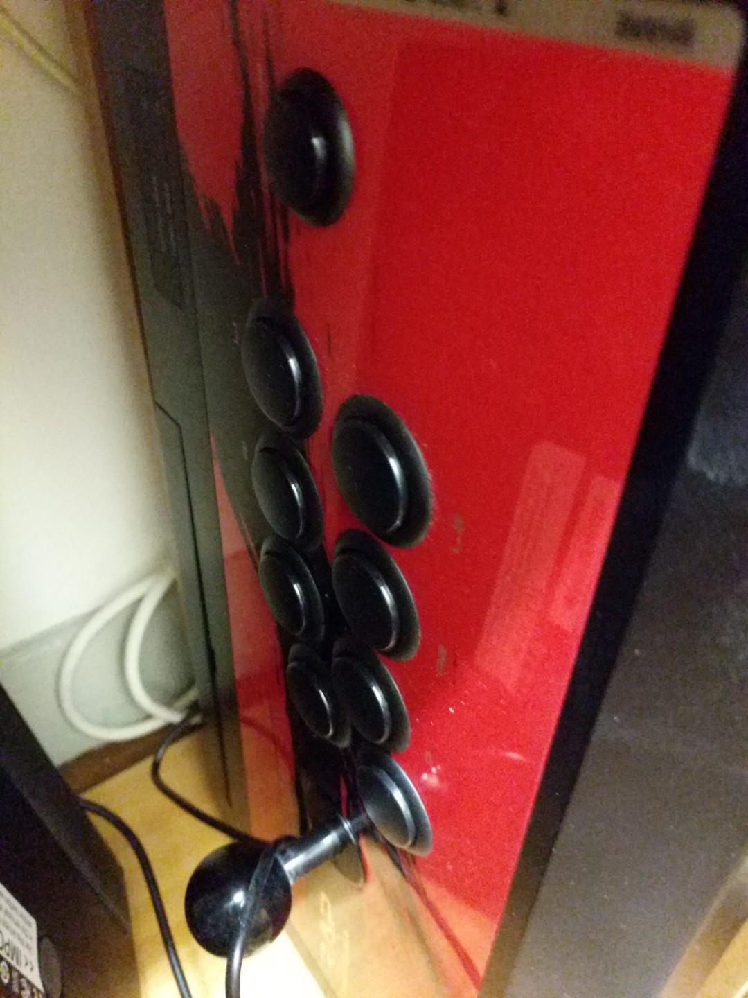 Hori Real Arcade Pro V Hayabusa fightstick joystick 大制, 電子遊戲, 遊戲機配件, 手掣 ...