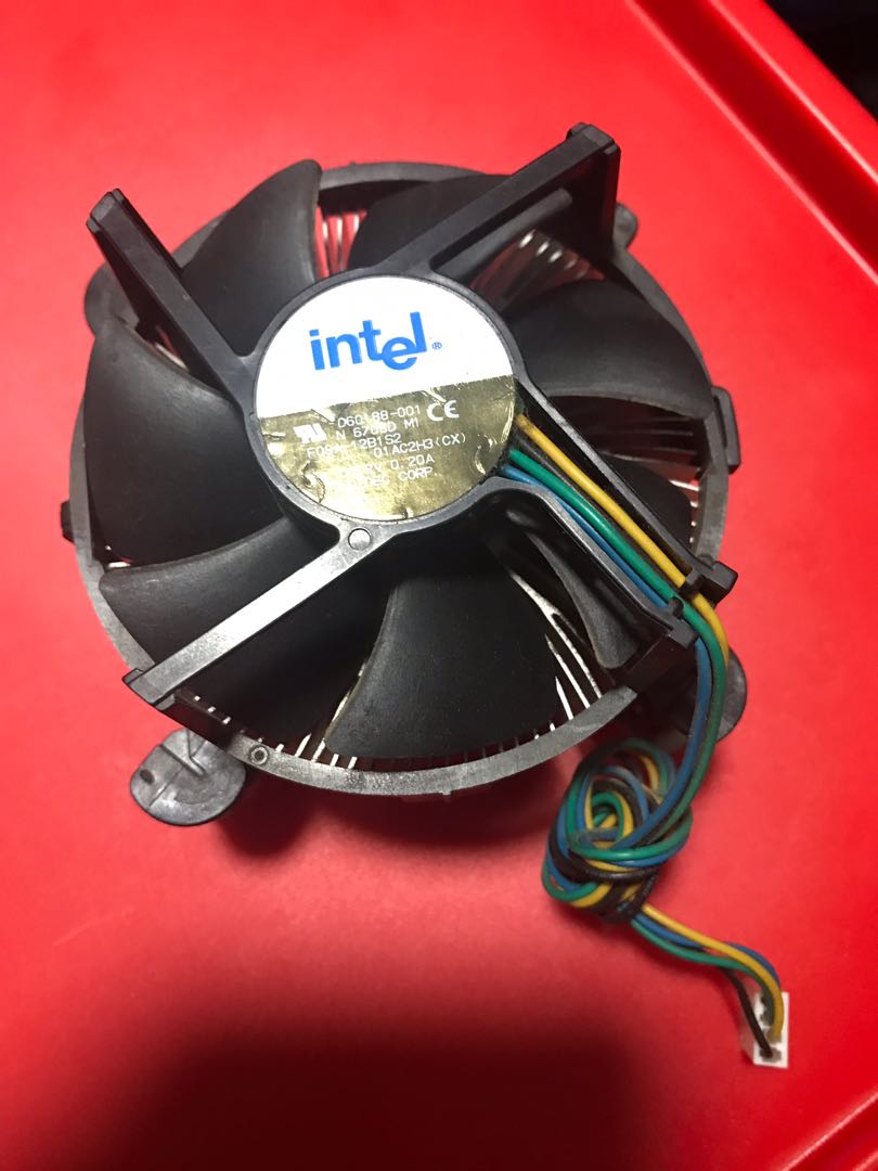 Intel CPU cooler Fan, Computers & Tech, Parts & Accessories, Computer ...