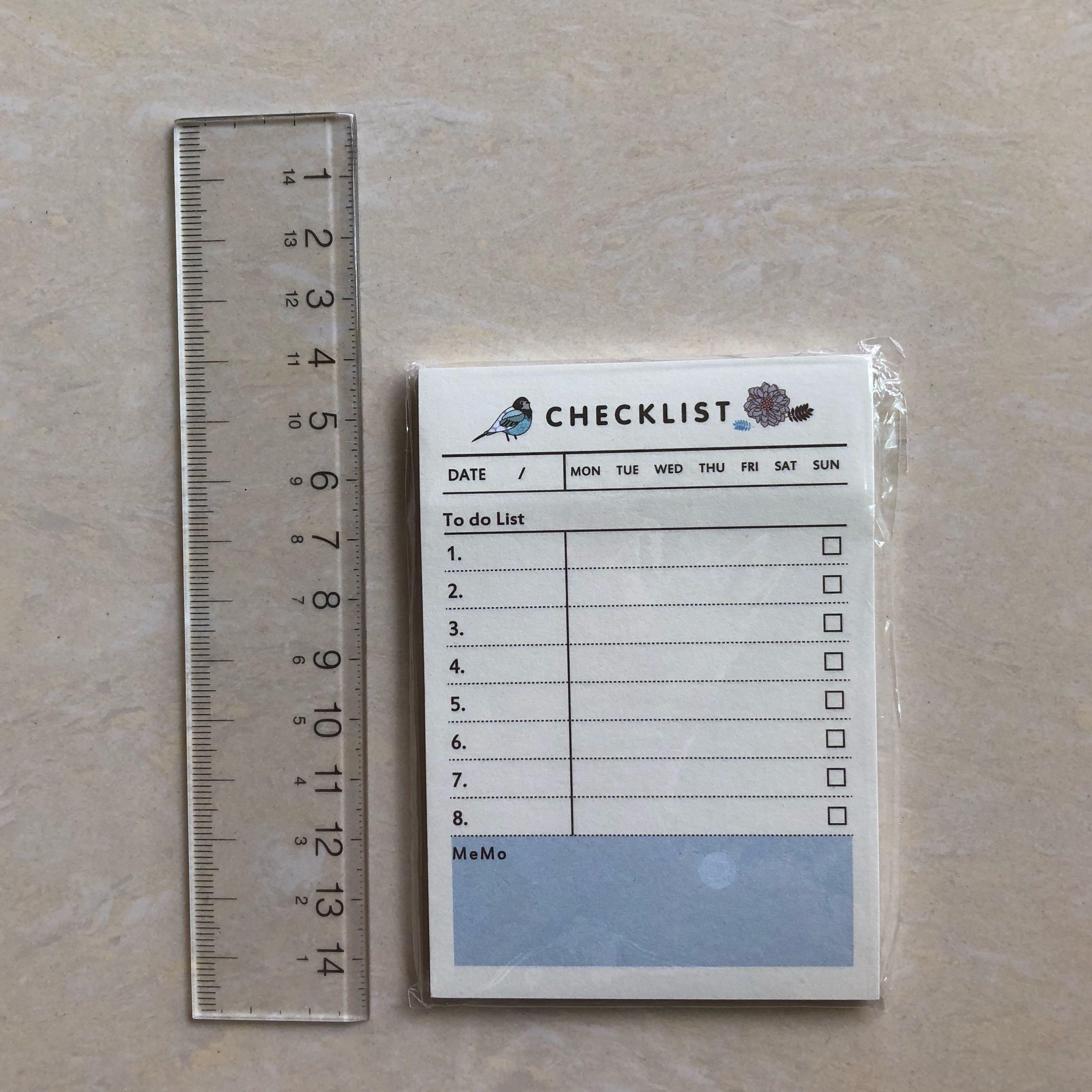 Mini checklist, Everything Else on Carousell