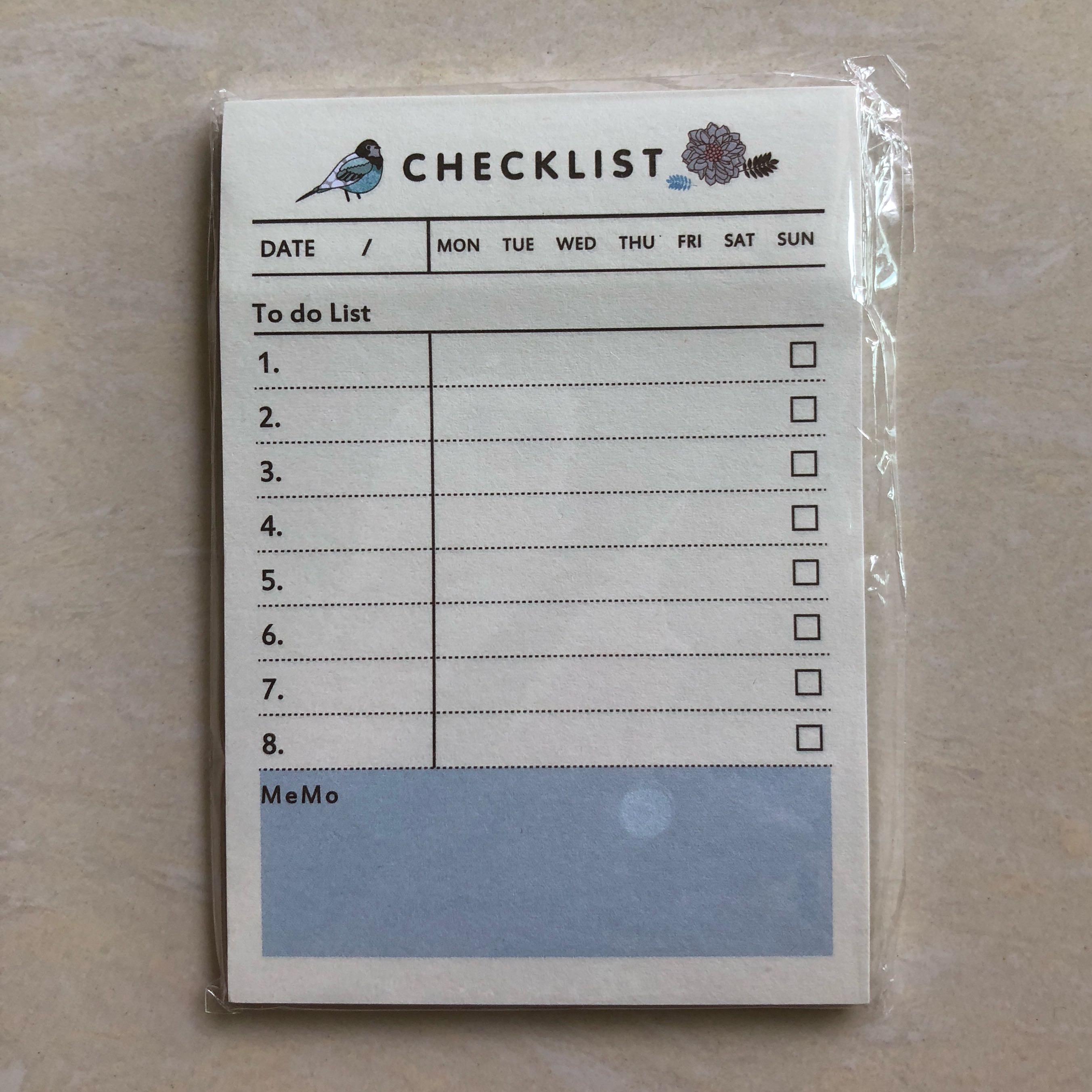 Mini checklist, Everything Else on Carousell