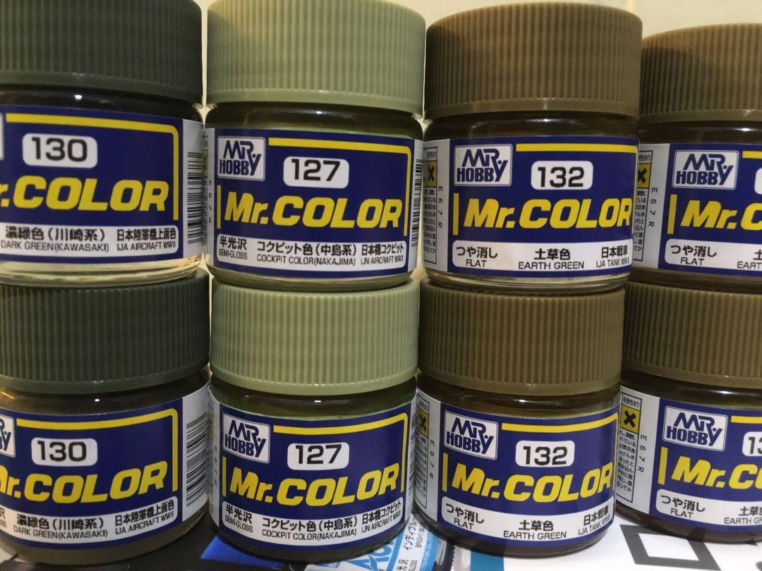 Mr.Hobby Color code 127, 130, 132, Hobbies & Toys, Stationery & Craft ...