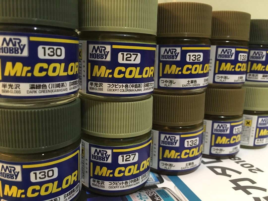 Mr.Hobby Color code 127, 130, 132, Hobbies & Toys, Stationery & Craft, Stationery & School ...