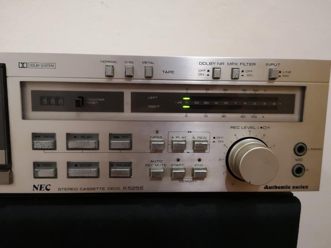 NEC cassette deck, Audio, Portable Music Players on Carousell