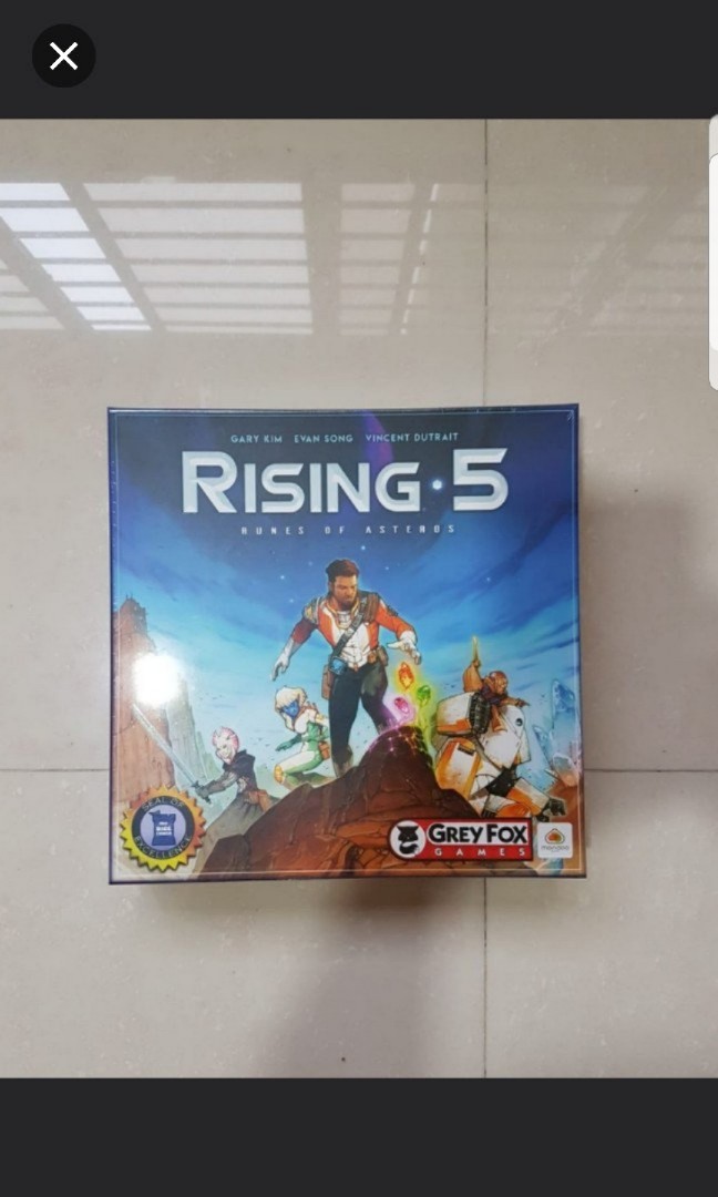 (New) Rising Five 5 Brand New Board Game, Hobbies & Toys, Toys & Games ...