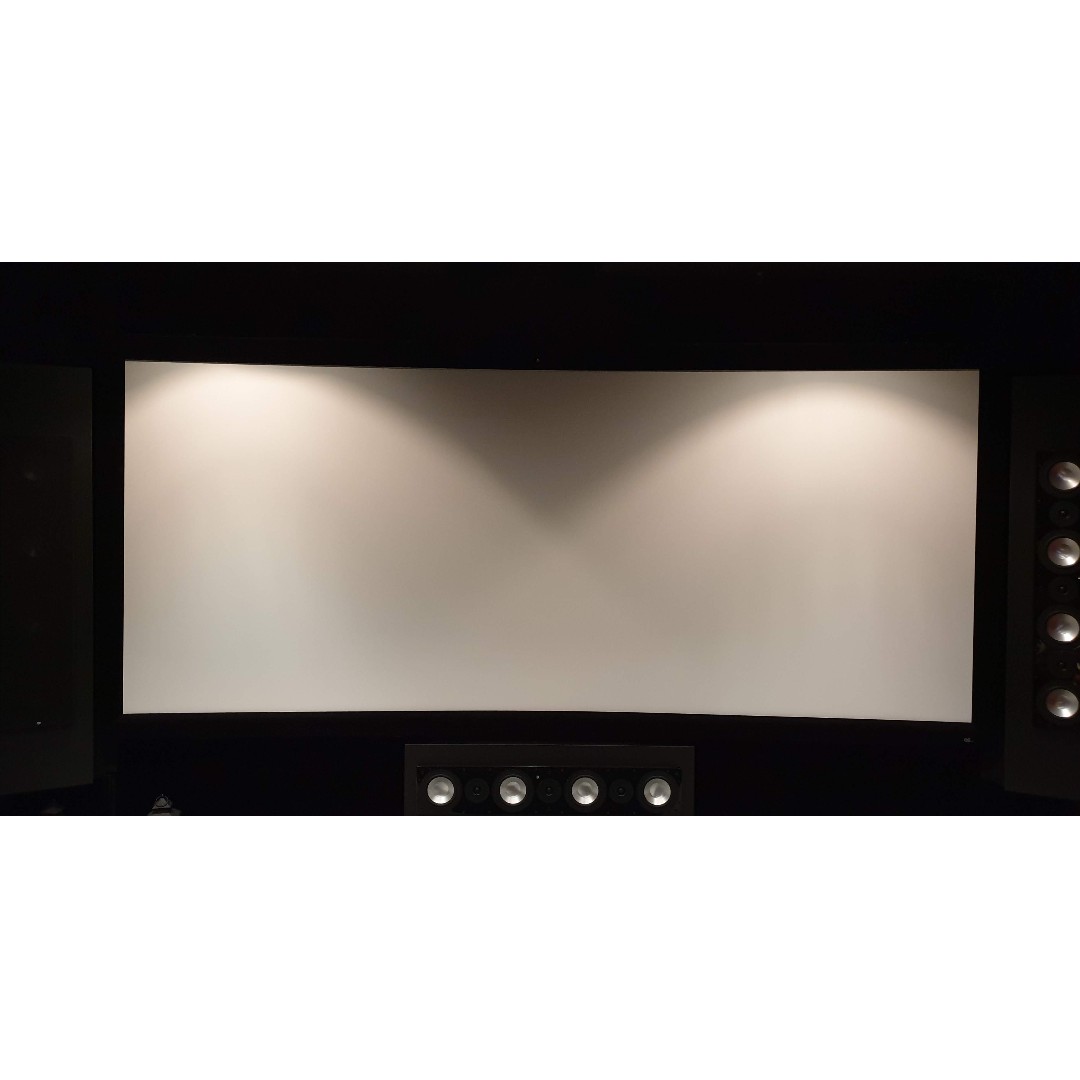 OS Screen 150" Inch 2.35:1 Projector Wide Curve Screen, Computers ...