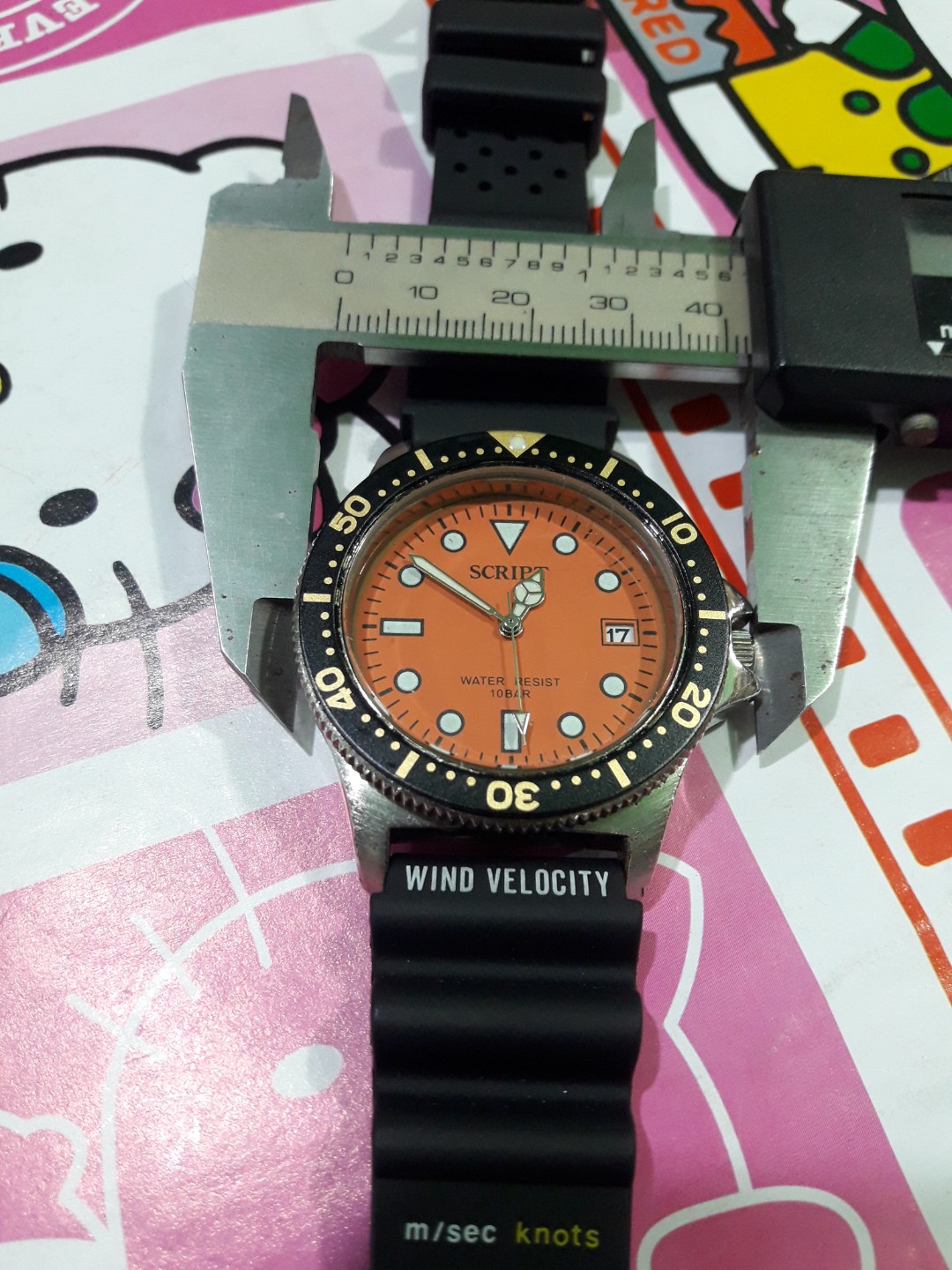 SCRIPT WATCH, Luxury, Watches on Carousell