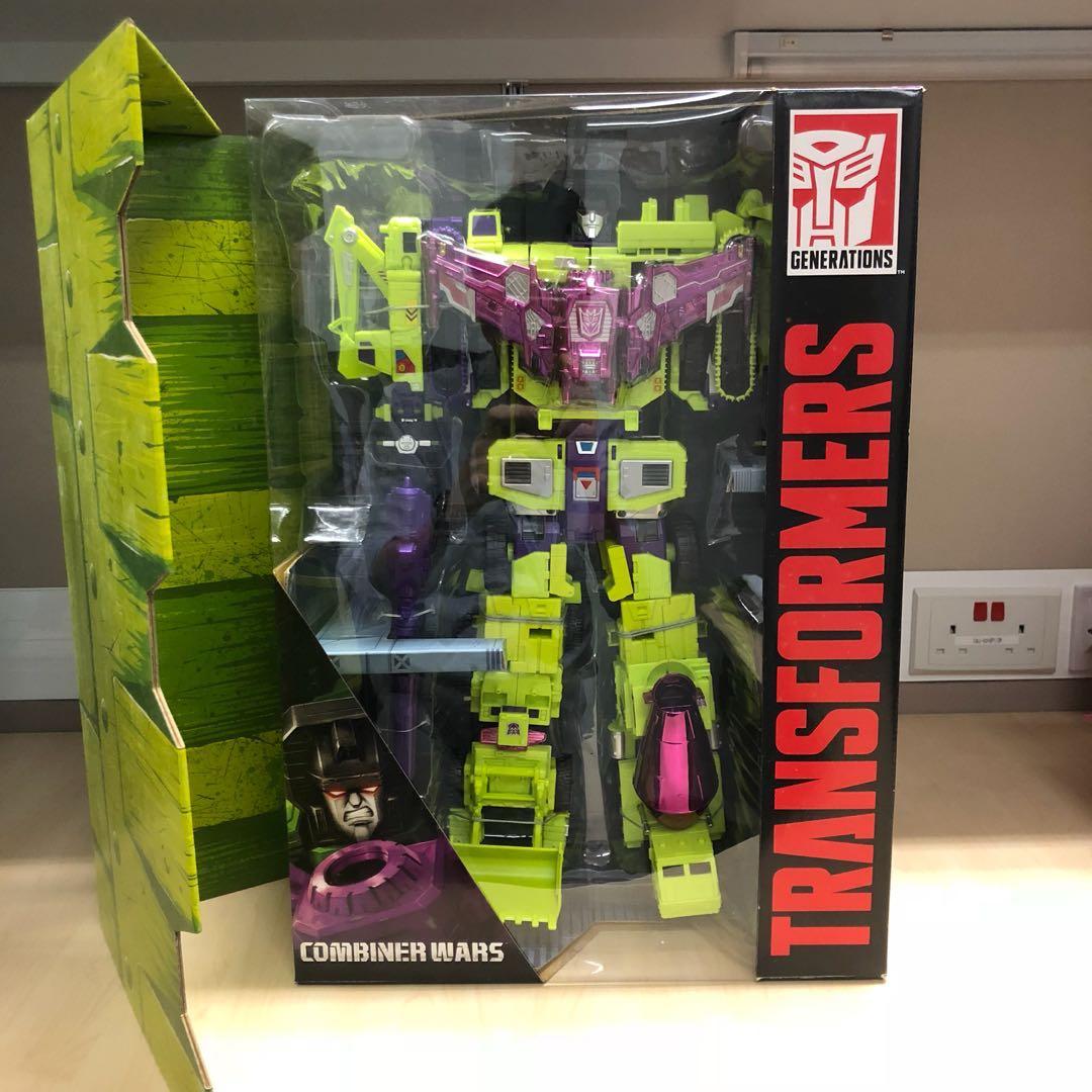 SDCC Combiner Wars Transformer Devastator, Hobbies & Toys, Toys & Games ...