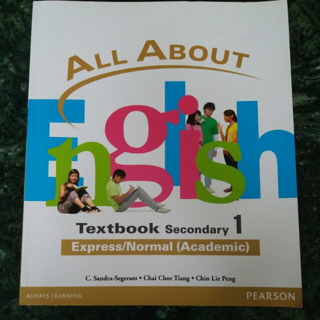 Secondary 1, All About English Textbook (NA), Hobbies & Toys, Books ...