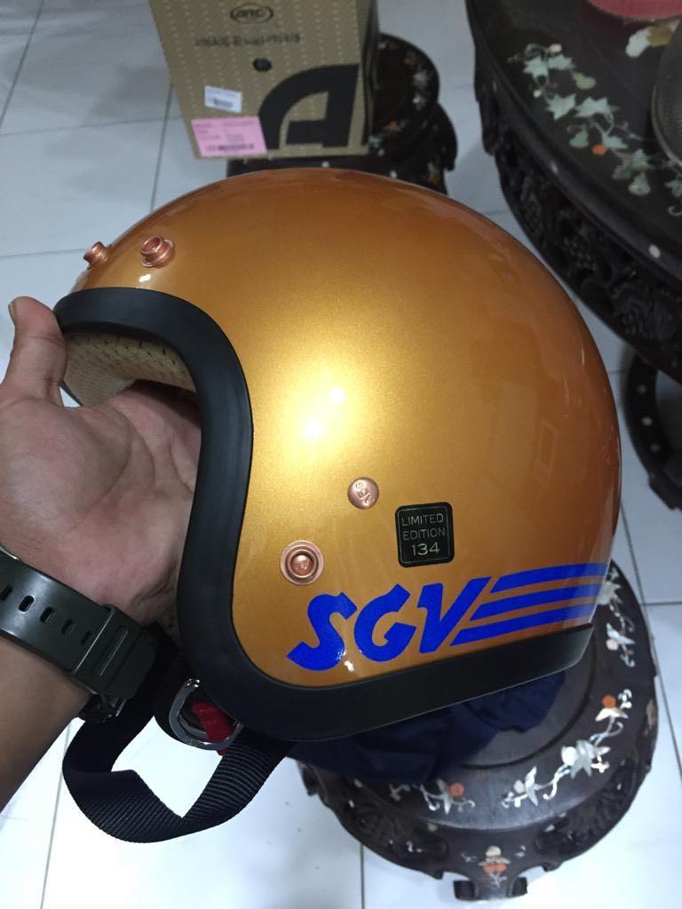 SGV Helmet Limited Edition, Auto Accessories on Carousell