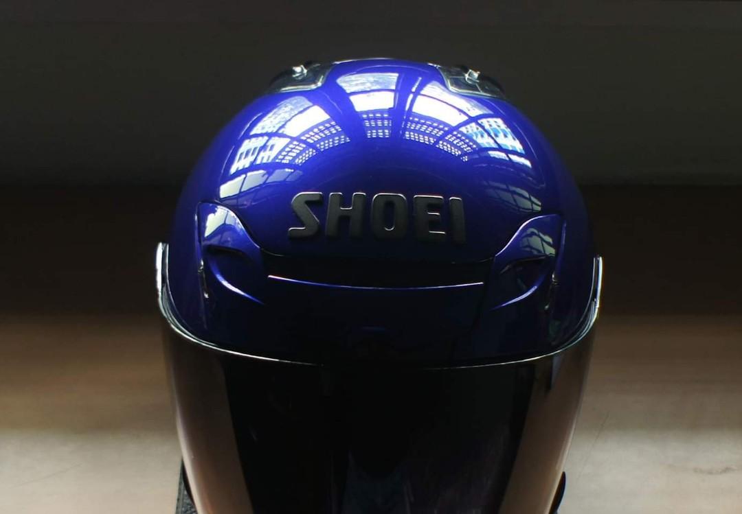 Shoei J Force 3 Royal Blue, Motorcycles, Motorcycle Accessories on ...