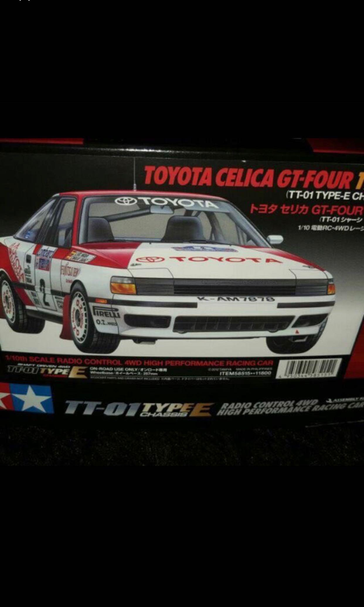 Tamiya 1/10 Toyota Celica GT-Four TT-02 4x4 On-Road Touring, 43% OFF