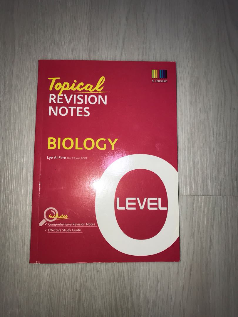 Topical Revision Notes (Biology), Hobbies & Toys, Books & Magazines ...