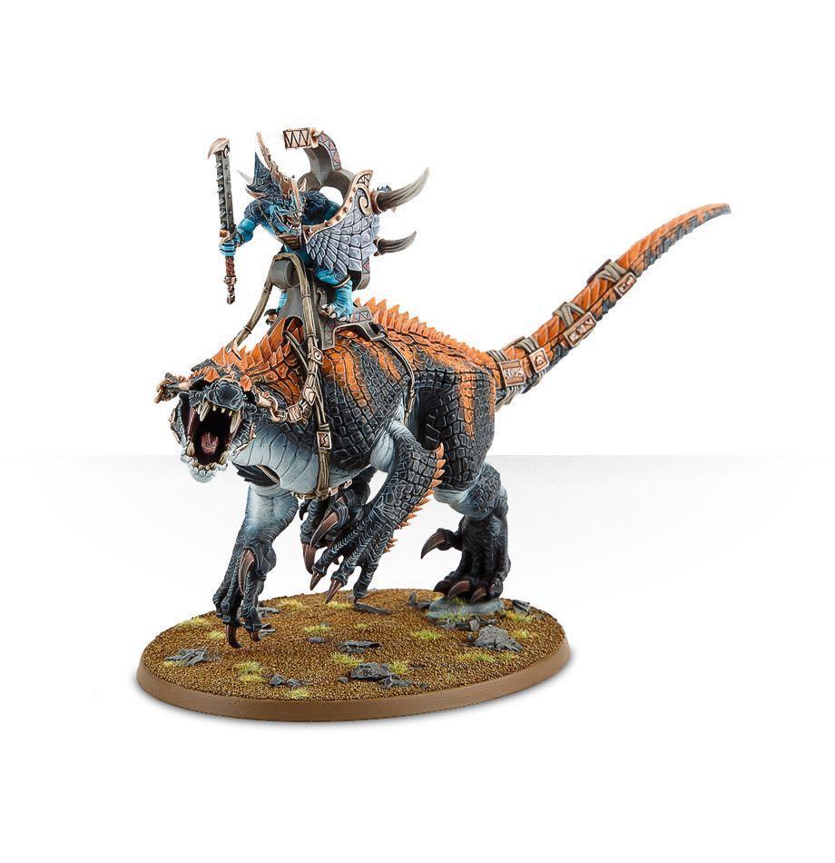 Warhammer AOS Seraphon Saurus Oldblood on Carnosaur, Hobbies & Toys ...
