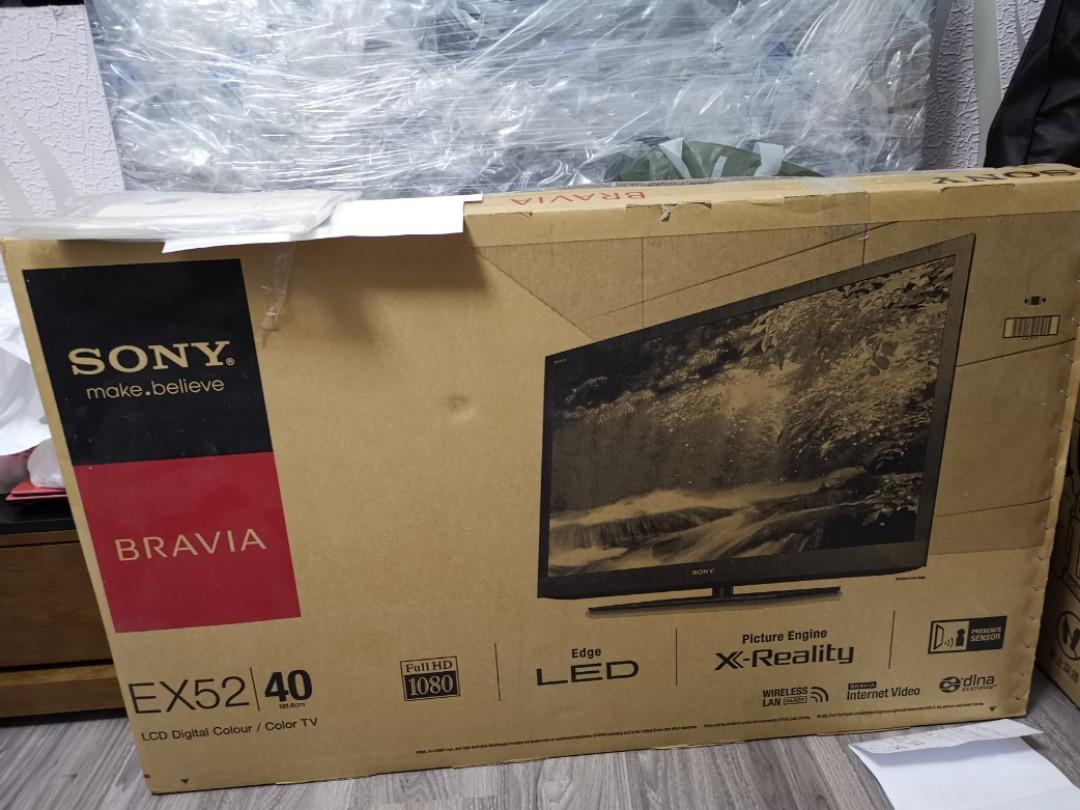 40" LED TV Sony bravia with WiFi receiver., TV & Home Appliances, TV ...
