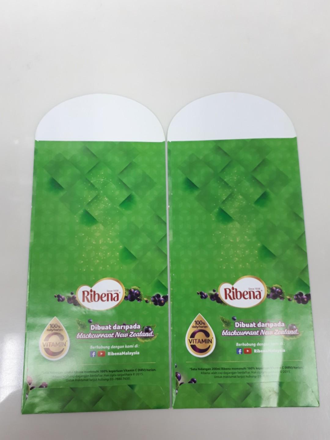 Angpao packet sampul duit raya Ribena, Hobbies & Toys, Collectibles ...