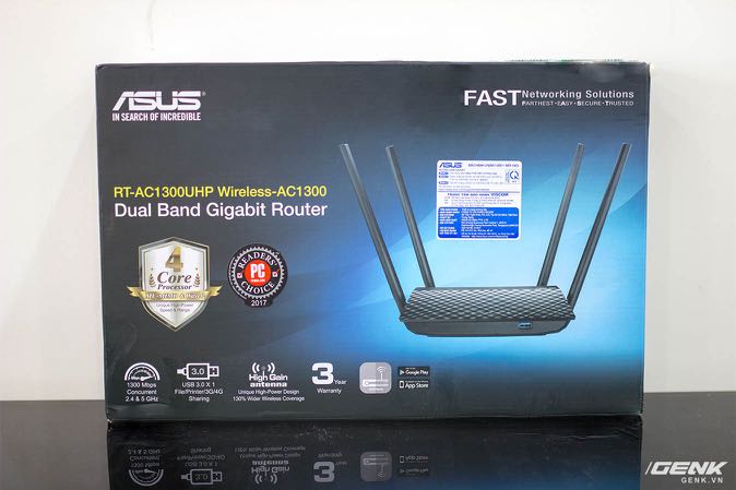 ASUS Router AC1300 UHP Dual Band Gigabit Router, Computers & Tech ...