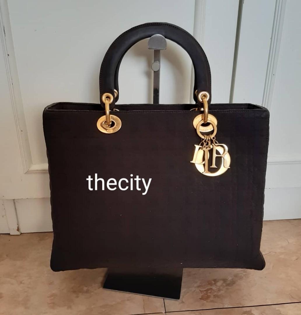 AUTHENTIC DIOR, LARGE LADY DIOR - VINTAGE, Luxury, Bags & Wallets on ...