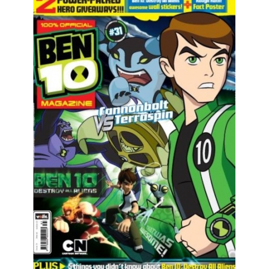 BEN 10 MAGAZINE COLLECTION with loads of fun and excitement [ Bundle of ...