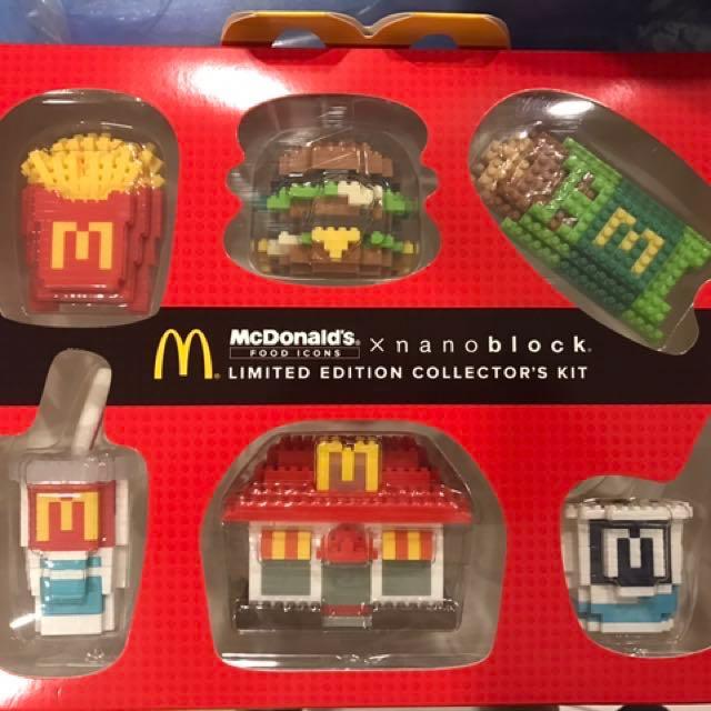 BNIB McDonald Nanoblocks, Hobbies & Toys, Toys & Games on Carousell