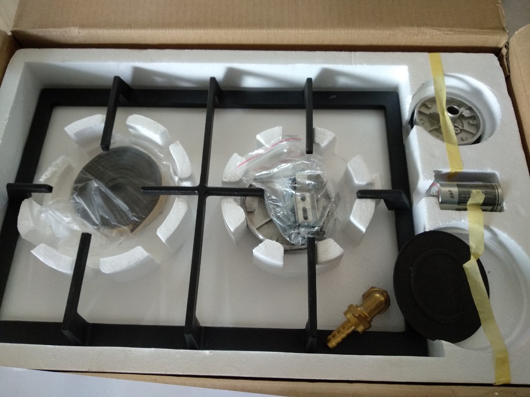 Built in gas hob- battery ignited HB AG 3010 TN VGB, TV & Home ...