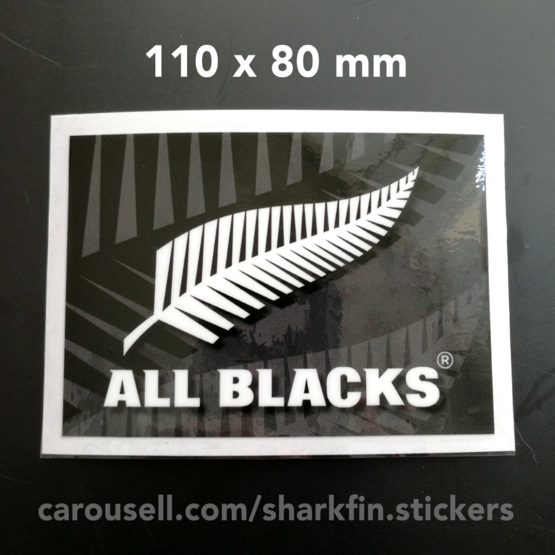LAST PIECE. Car / Windscreen Decal - New Zealand Rugby ( ALL BLACKS ...