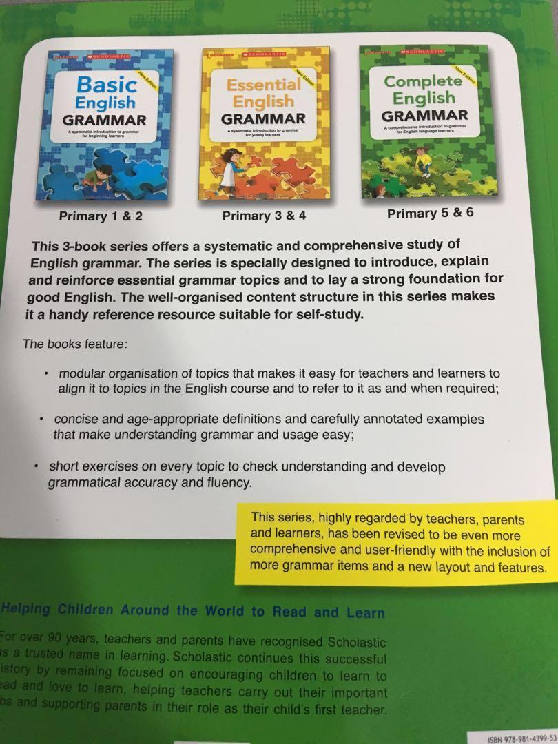 Complete English Grammar, Hobbies & Toys, Books & Magazines, Assessment ...