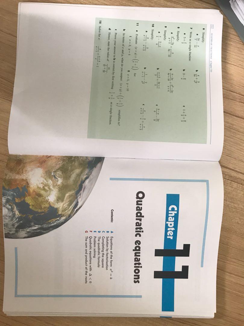 IB Mathematics HAESE MYP5 extended 10E for the international student ...