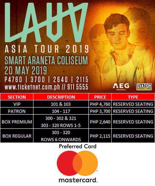 Lauv Concert at Araneta Coliseum, Tickets & Vouchers, Event Tickets on ...