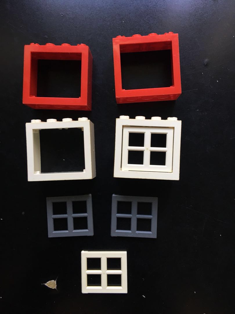Lego rare windows 4132 with panes, Hobbies & Toys, Toys & Games on ...