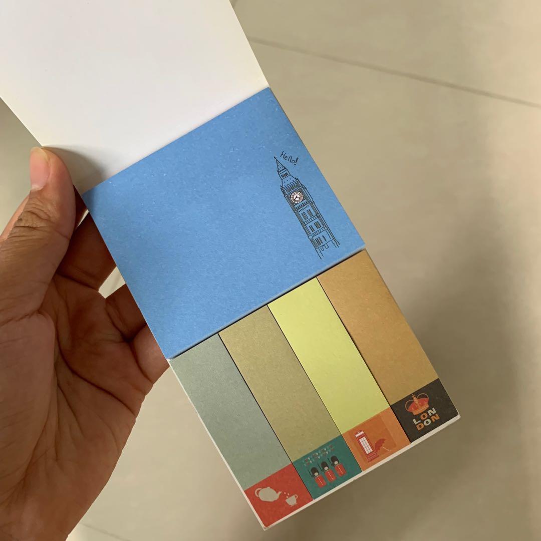 london sticky notes, Hobbies & Toys, Stationery & Craft, Stationery ...