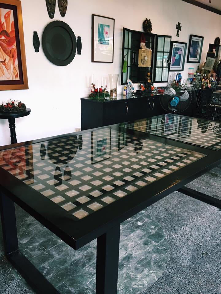Modern Filipino Dining Table 8-10 seater, Furniture & Home Living ...