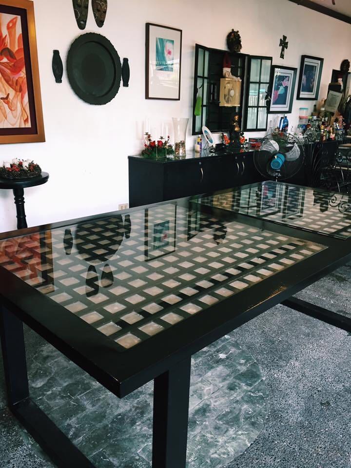 Modern Filipino Dining Table 8-10 seater, Furniture & Home Living ...
