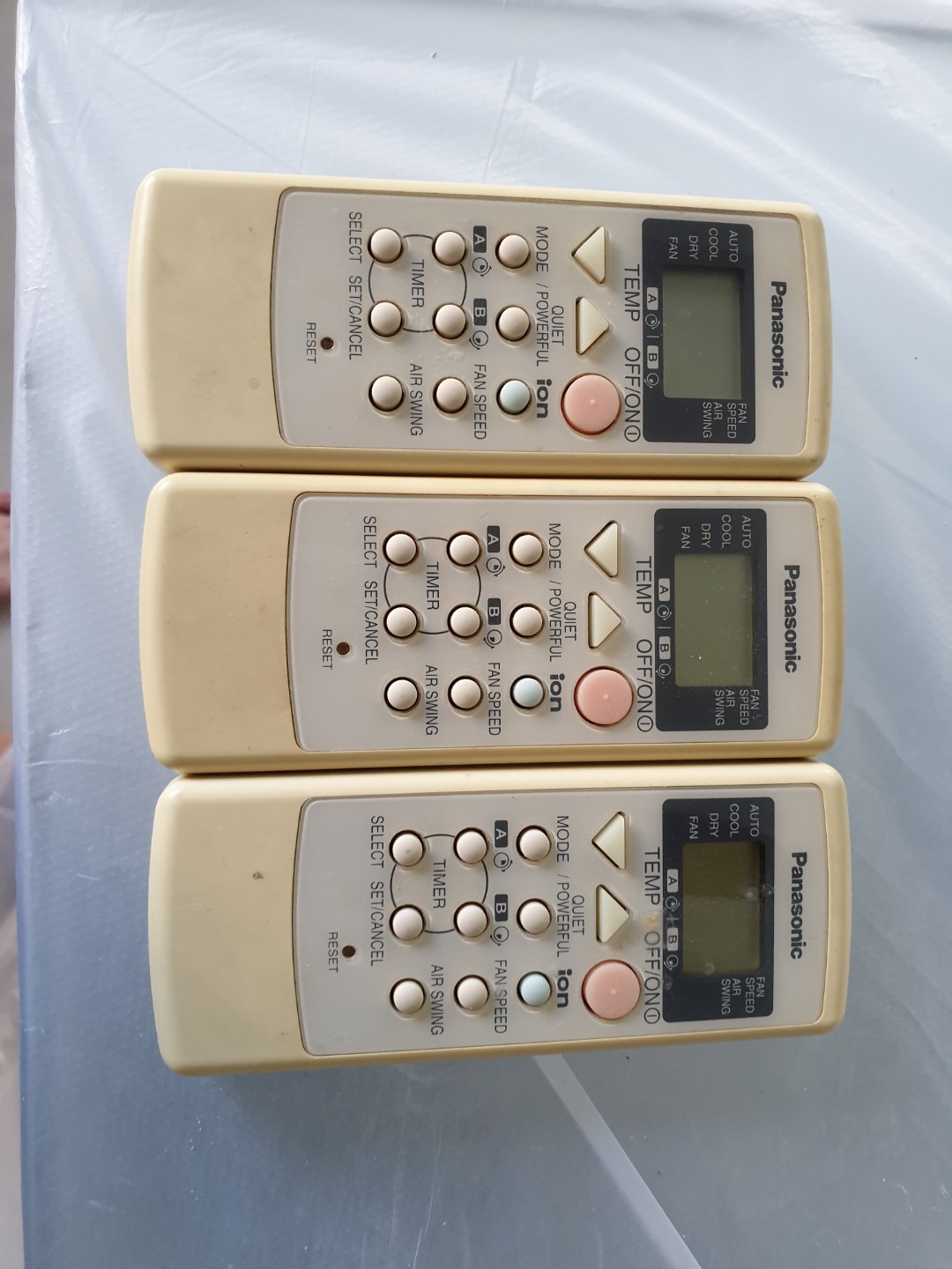 Panasonic aircon remote control, TV & Home Appliances, Air Conditioners ...