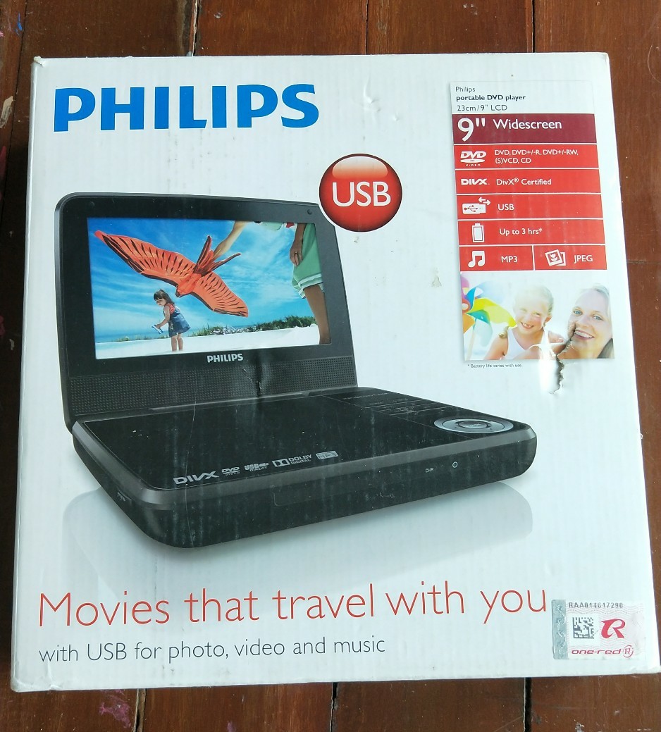 Philips portable DVD Player, Audio, Portable Music Players on Carousell