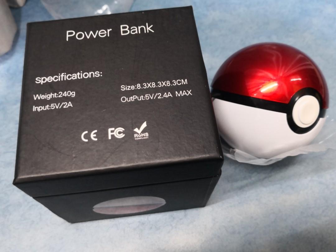Pokeball 12000mah Powerbank, Mobile Phones & Gadgets, Mobile & Gadget ...