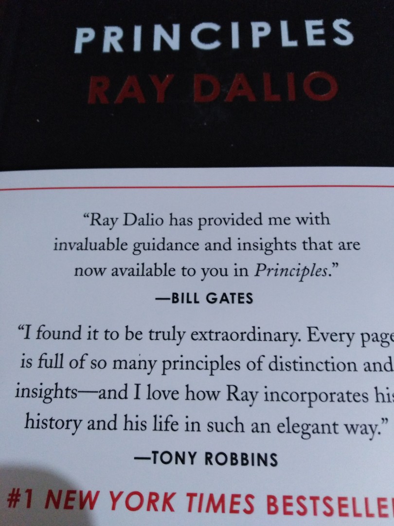 Principles (Ray Dalio), Hobbies & Toys, Books & Magazines, Textbooks on ...
